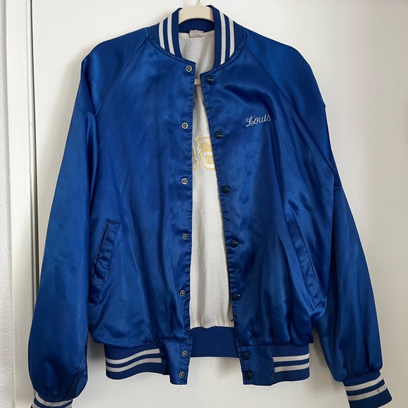 Jackets & Coats | Vintage Sports Bomber Jacket Fits Like A Sm | Poshmark